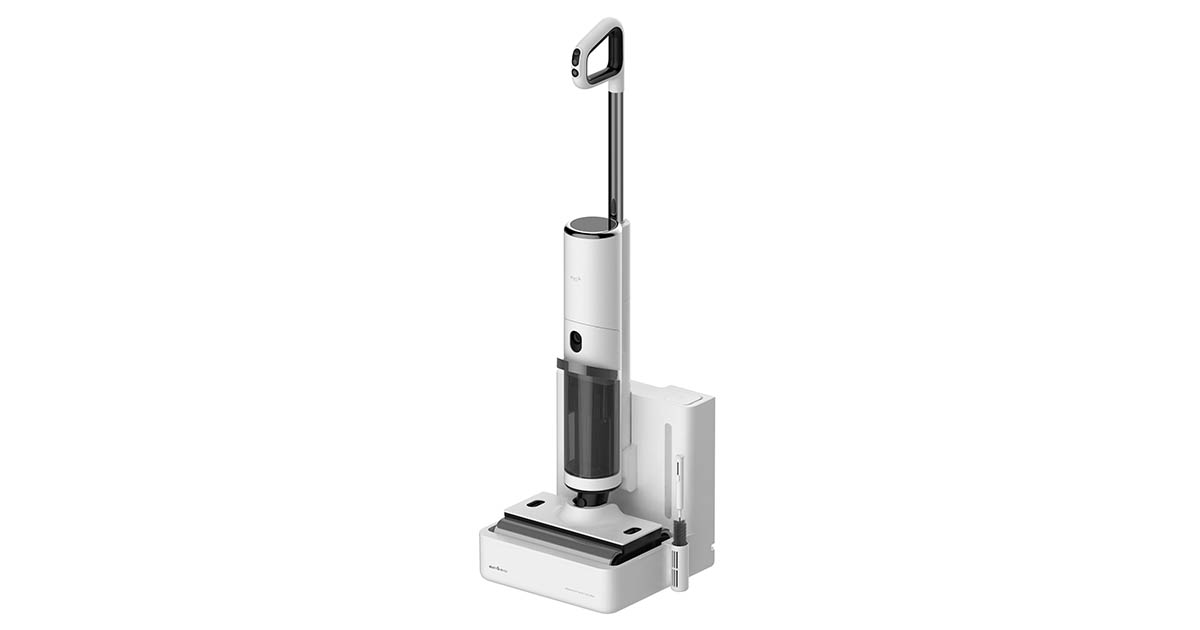 Вертикальный пылесос с функцией швабры Deerma DEM-VX910W – TreeTech